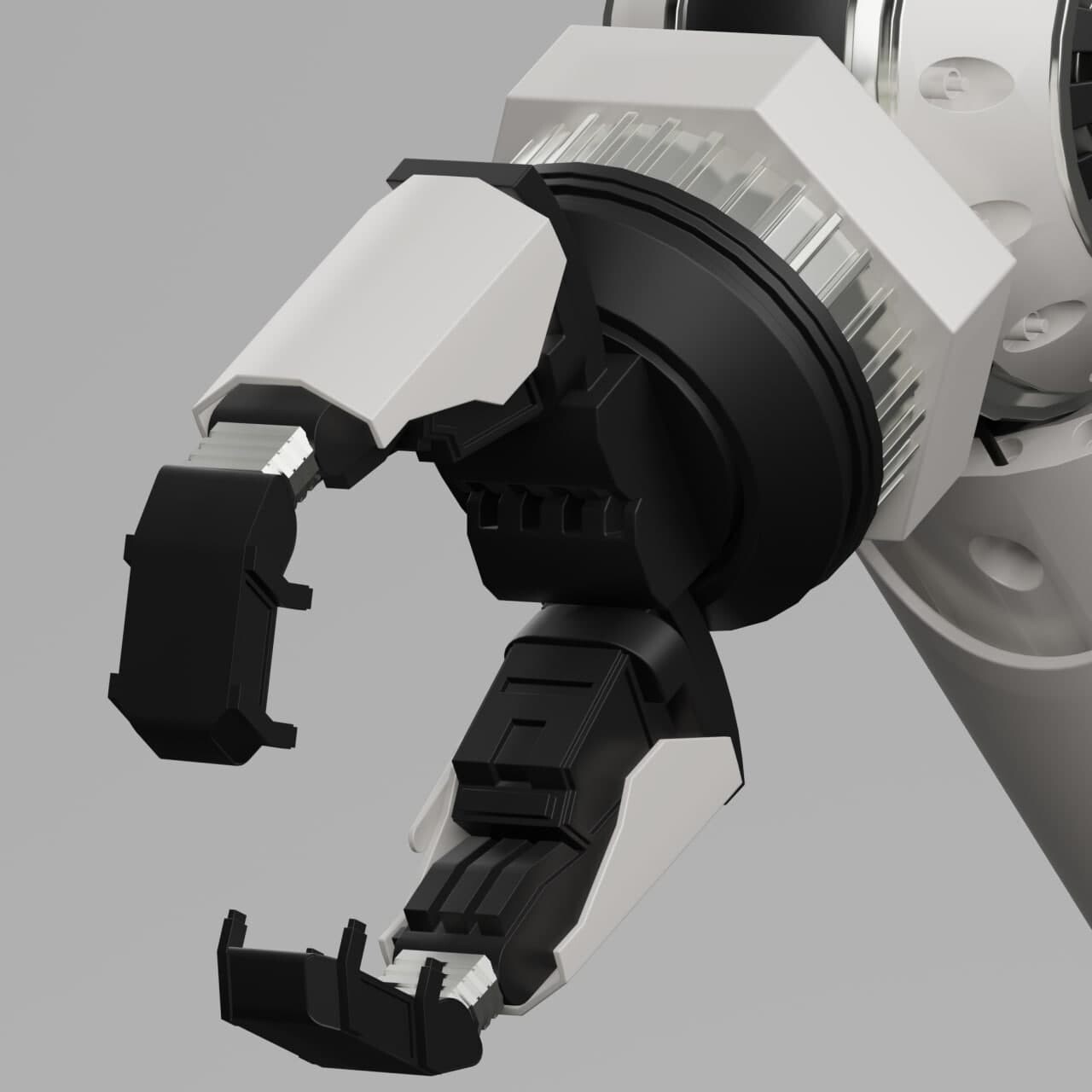 ArtStation - 5 Industrial Robot Arm and 5 tools | Game Assets