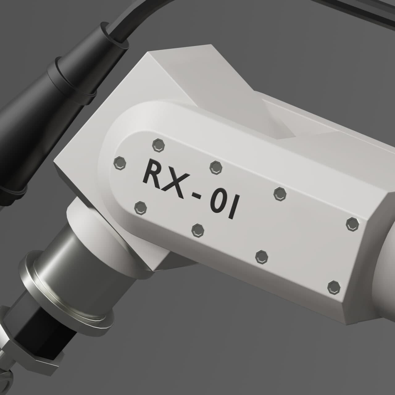 ArtStation - 5 Industrial Robot Arm and 5 tools | Game Assets