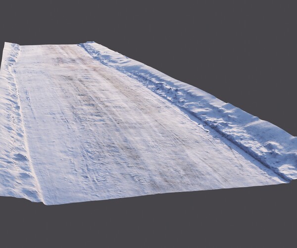 ArtStation - Snow road | Resources