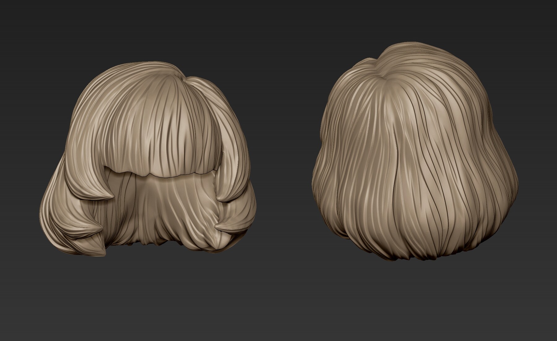 ArtStation - Hair Collection 7 | Resources