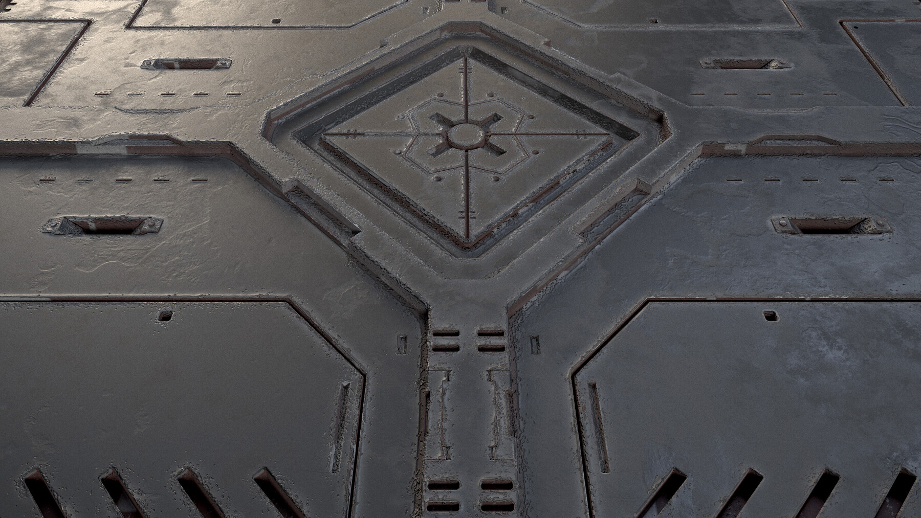 ArtStation - 10 Damaged steel smart materials | Game Assets