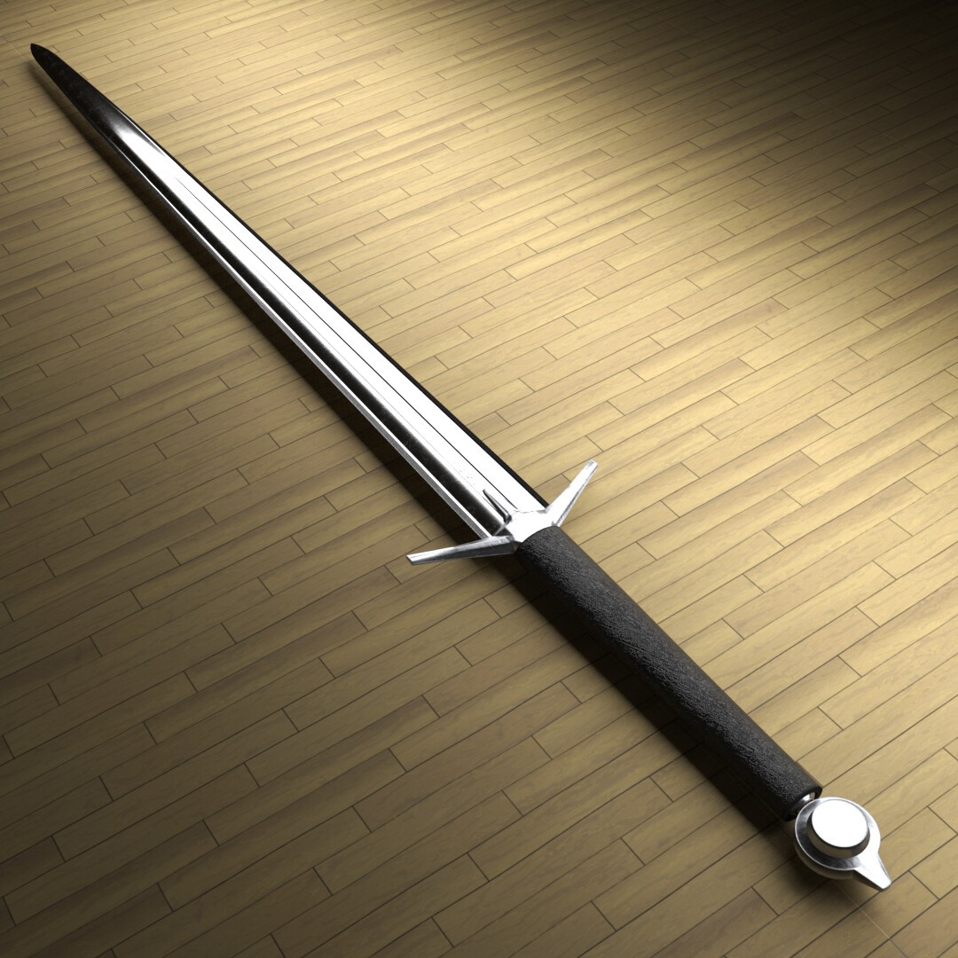 ArtStation - Claymore Sword Low-Poly Gameready (PBR) | Game Assets