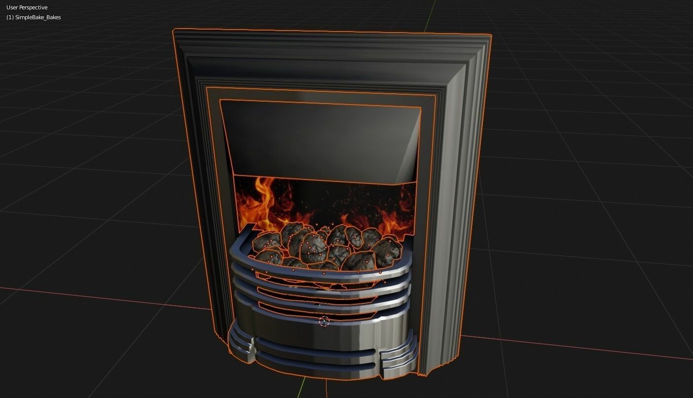 ArtStation - Fireplace | Game Assets