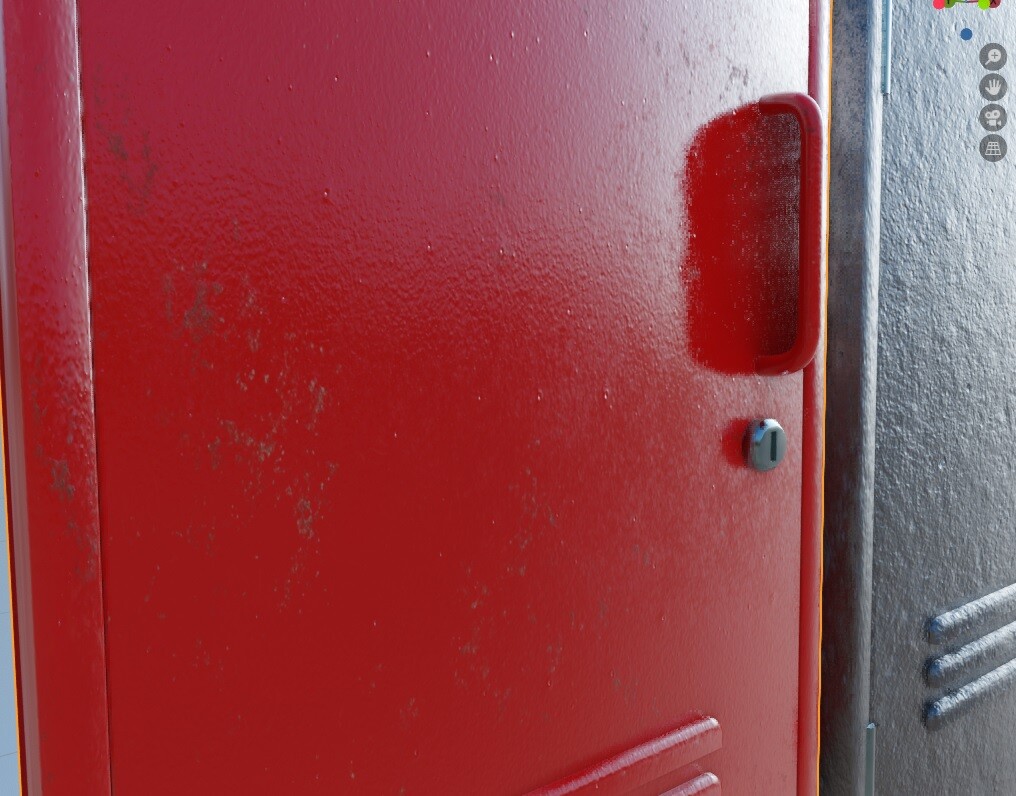 ArtStation - Locker Set | Game Assets