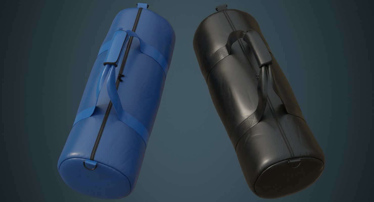 ArtStation - Gym Bag 1A | Game Assets