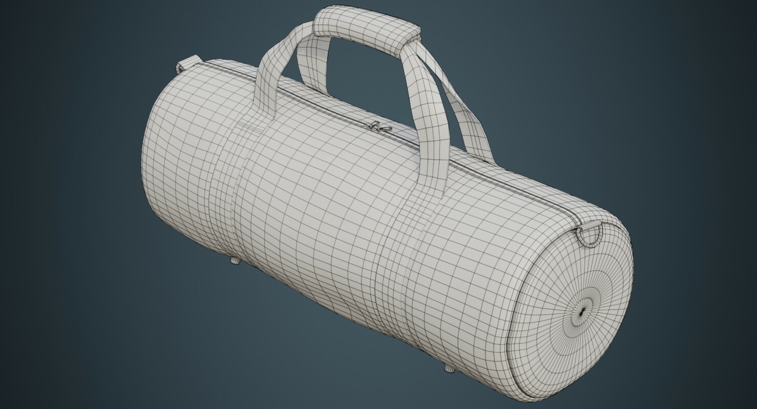 ArtStation - Gym Bag 1A | Game Assets