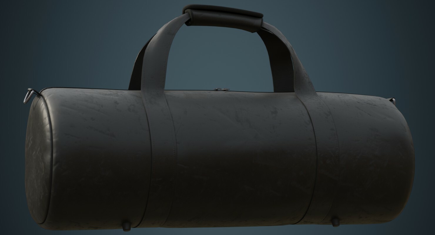 ArtStation - Gym Bag 1B | Game Assets