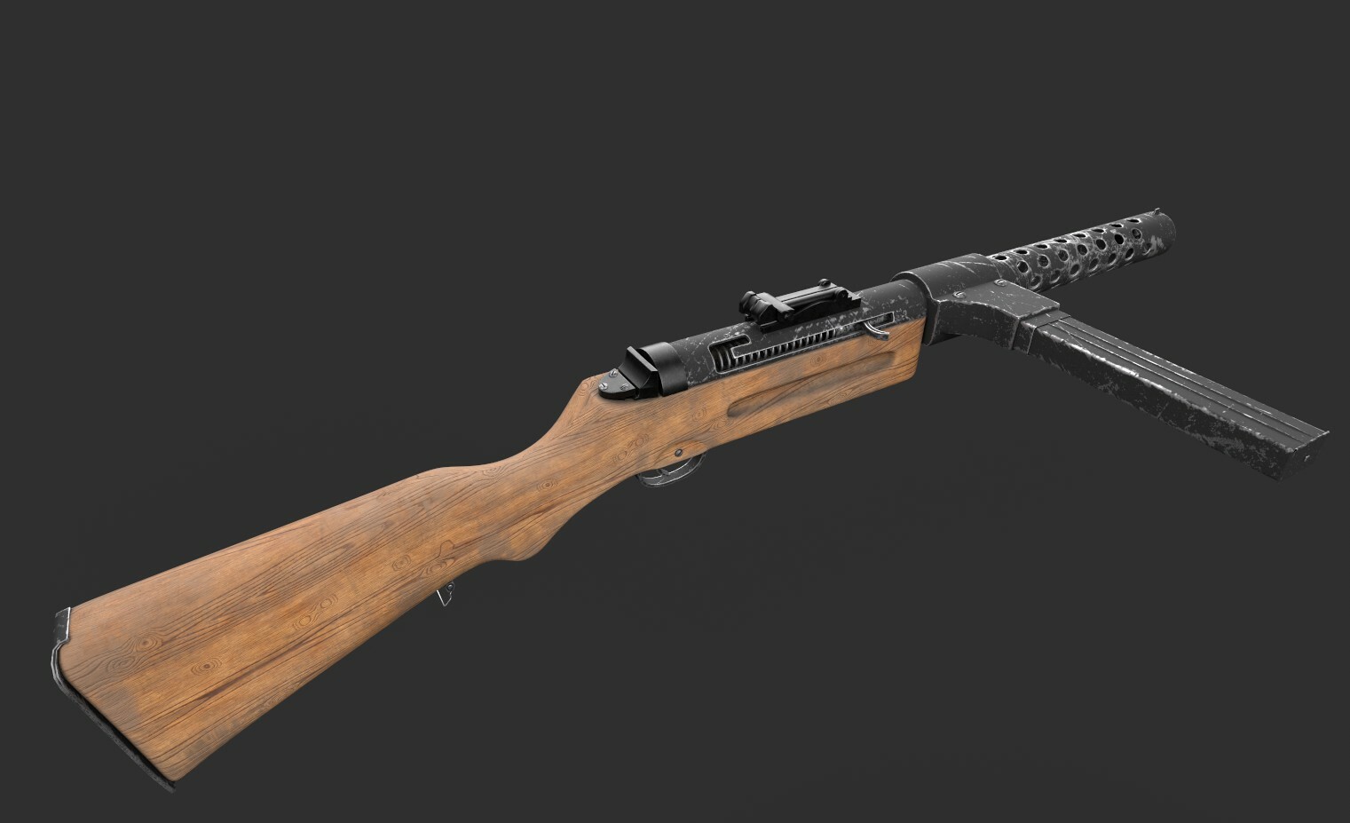 ArtStation - Bergmann MP 28 | Game Assets