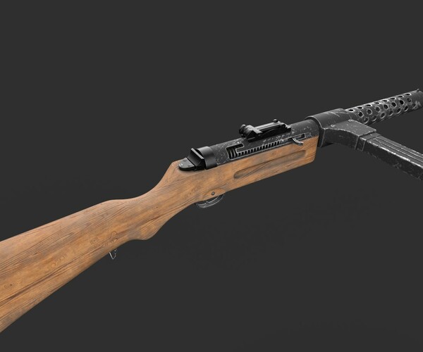 ArtStation - Bergmann MP 28 | Game Assets