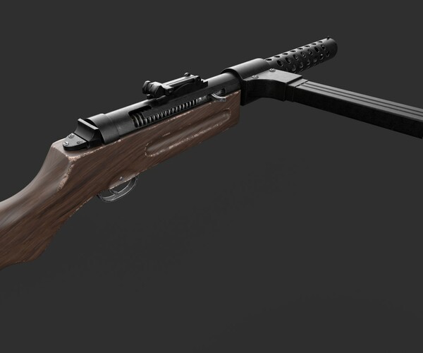 ArtStation - Bergmann MP 28 | Game Assets