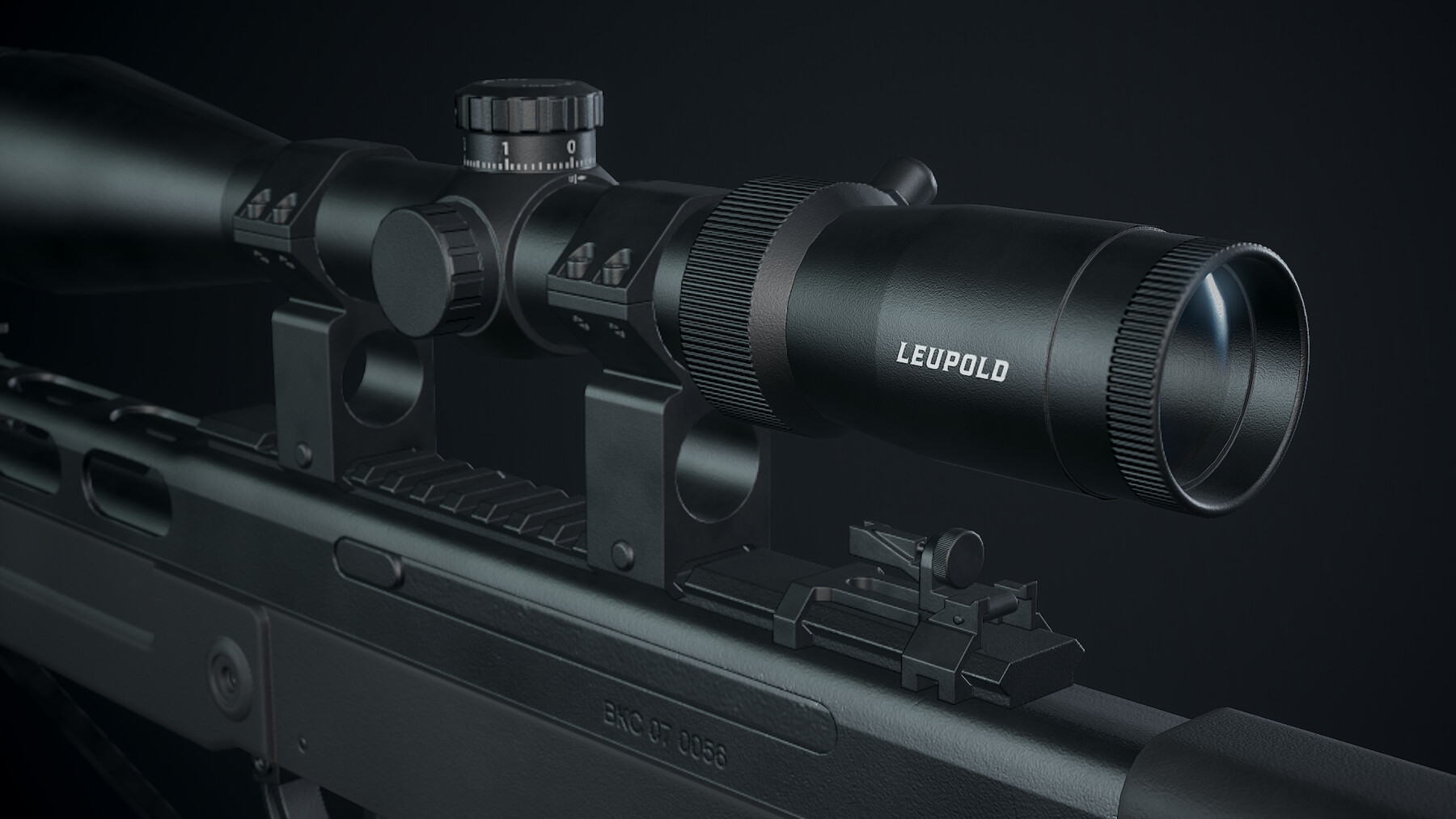 ArtStation - VKS Sniper Rifle | Game Assets