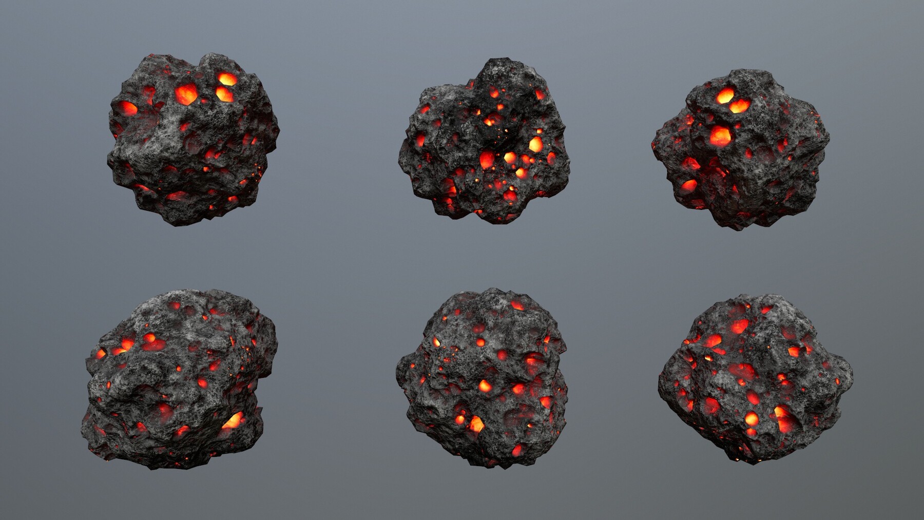 ArtStation - Asteroid Set | Game Assets