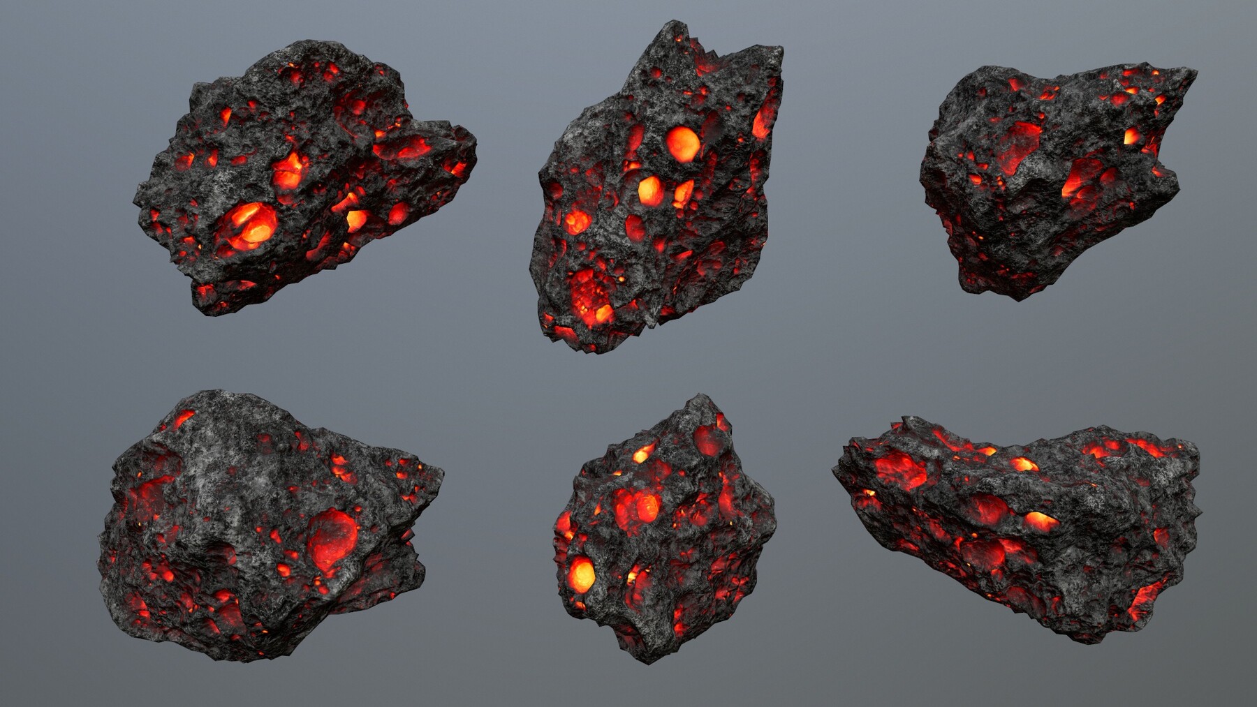 ArtStation - Asteroid Set | Game Assets