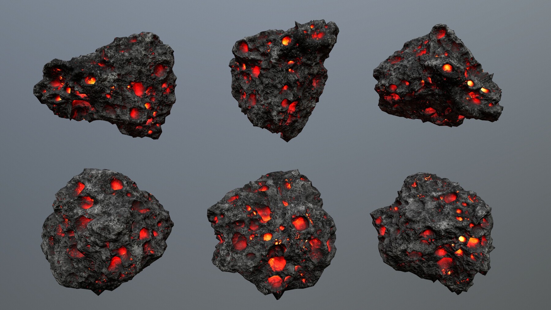 ArtStation - Asteroid Set | Game Assets