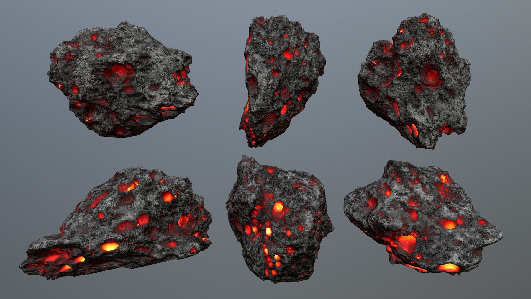 ArtStation - Asteroid Set | Game Assets
