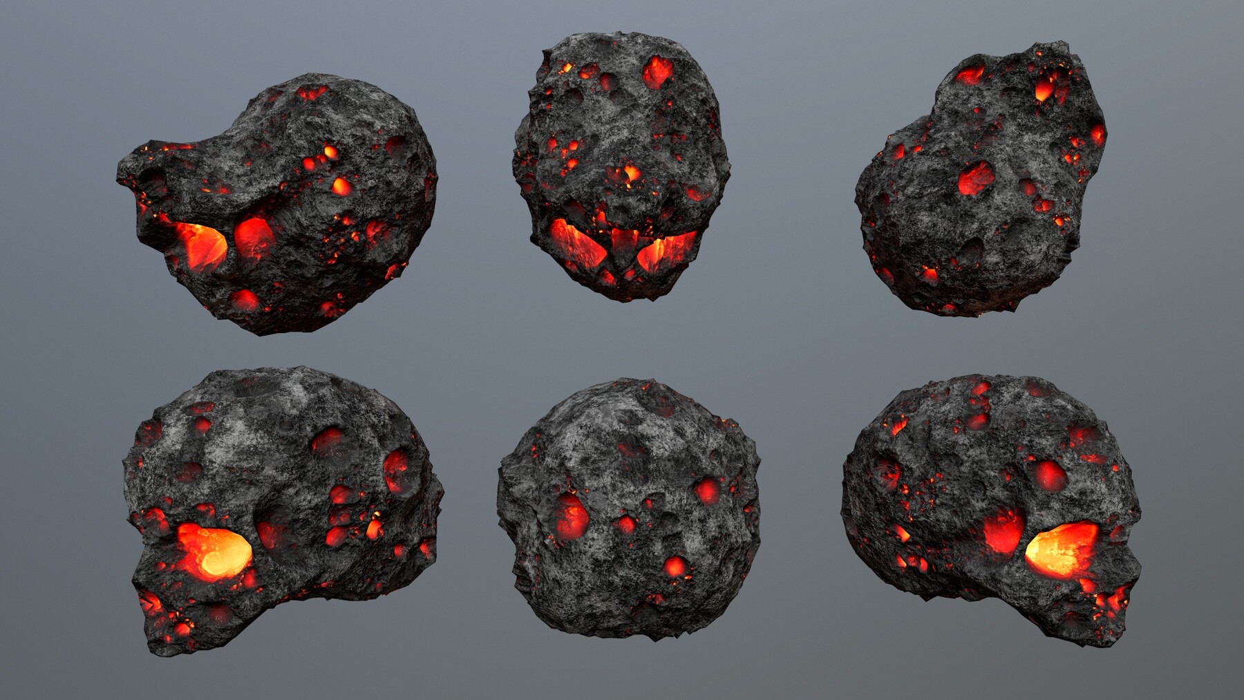 ArtStation - Asteroid Set | Game Assets