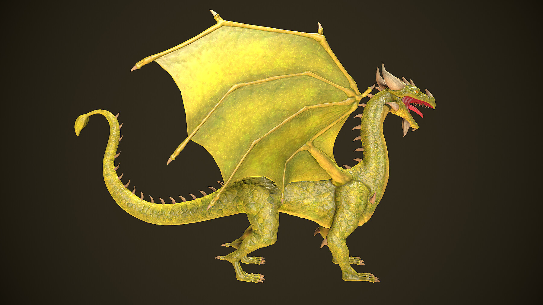 ArtStation - Character - Dragon | Game Assets