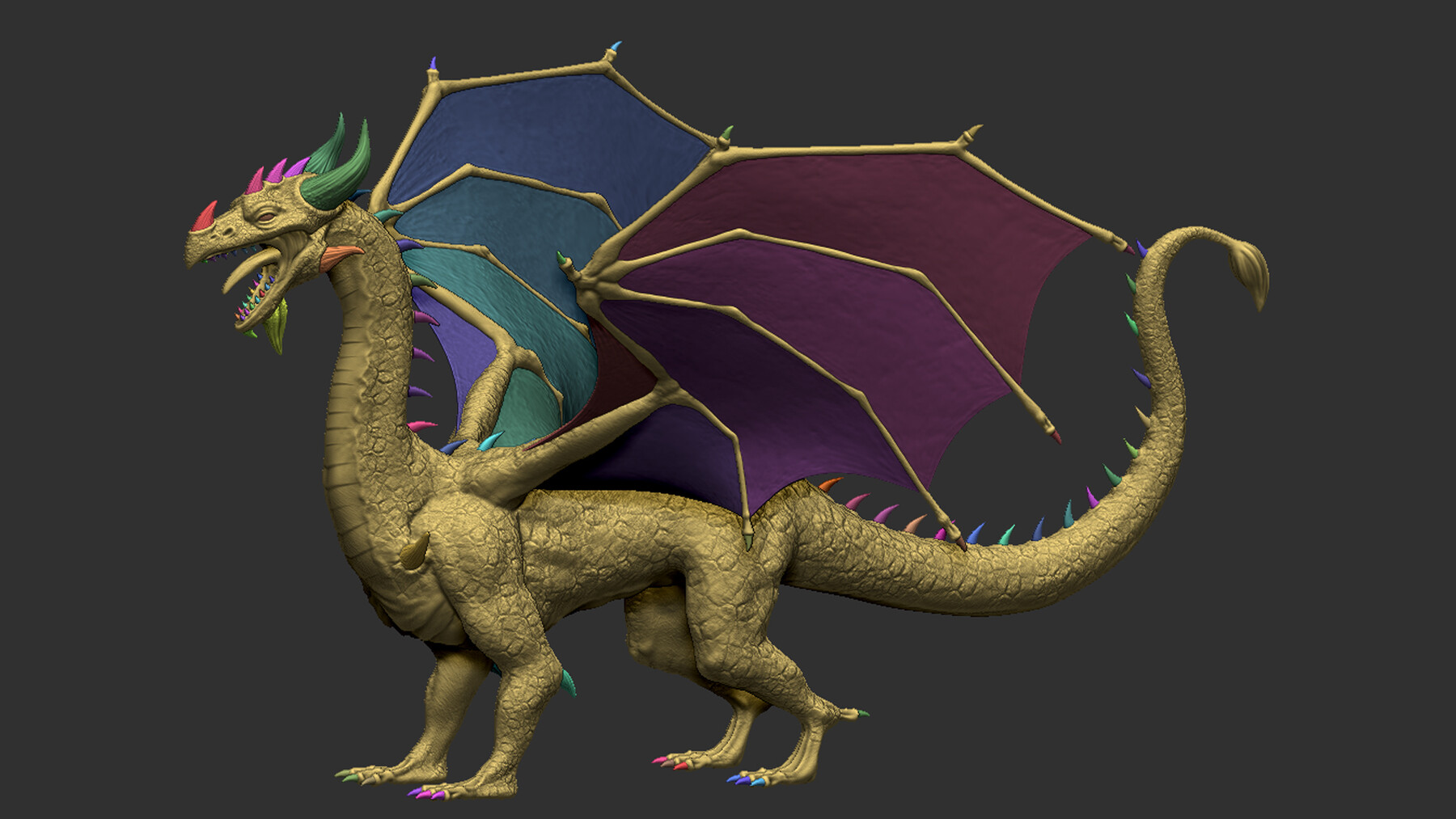 ArtStation - Character - Dragon | Game Assets