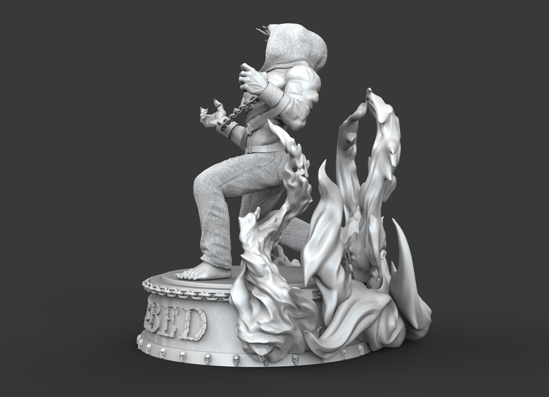 ArtStation - The Guy Mascot of the band Disturbed 3D print model ...