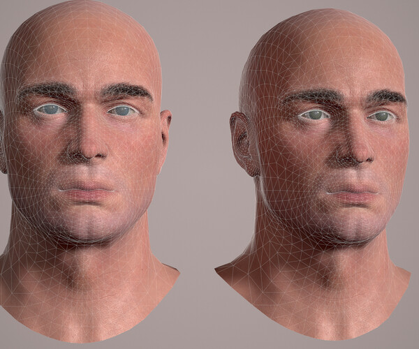 ArtStation - Head Pack - 02 | Game Assets