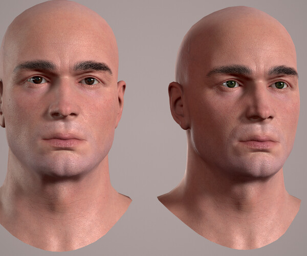 ArtStation - Head Pack - 02 | Game Assets