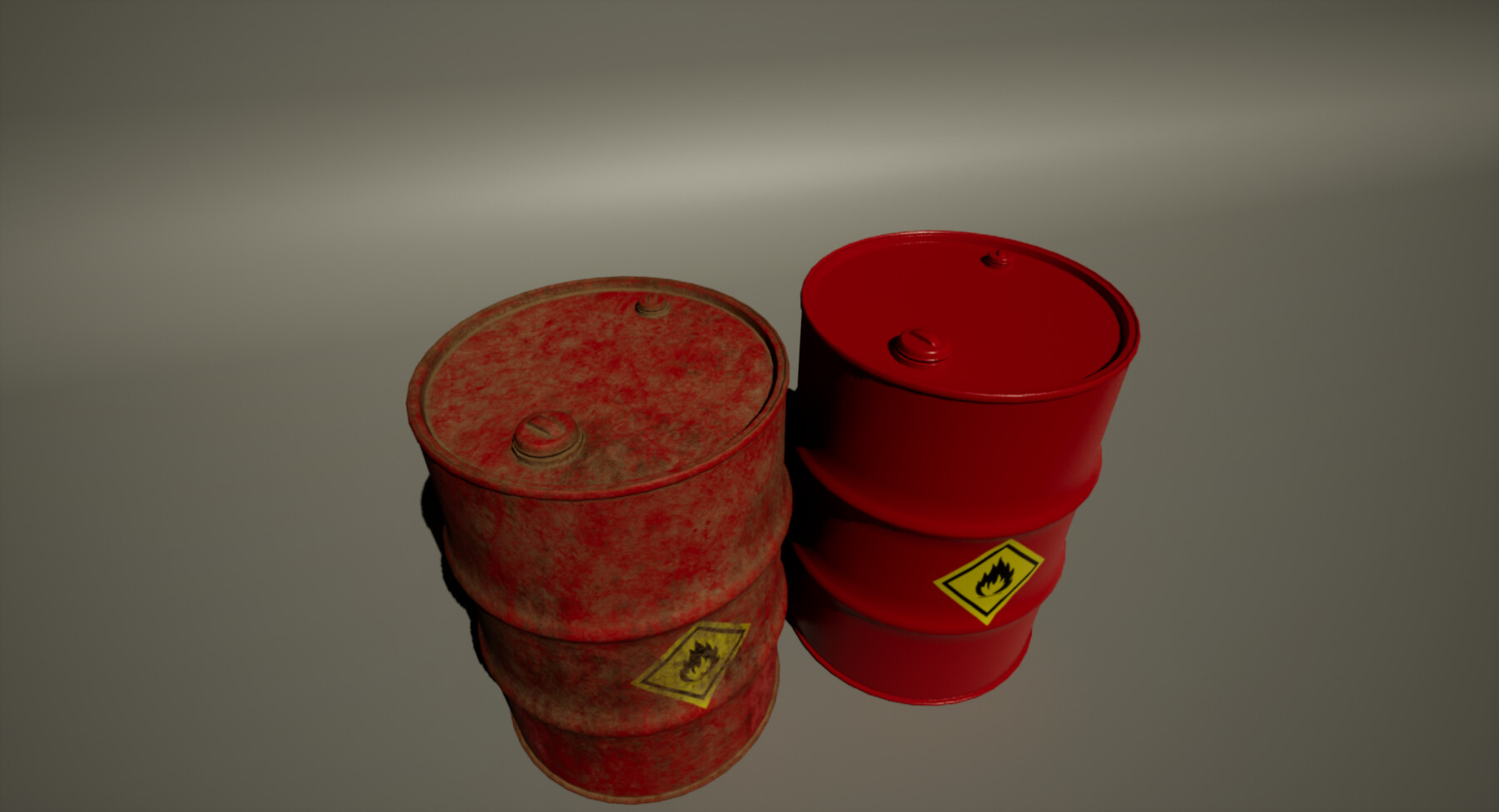 ArtStation - Flammable Drum | Game Assets