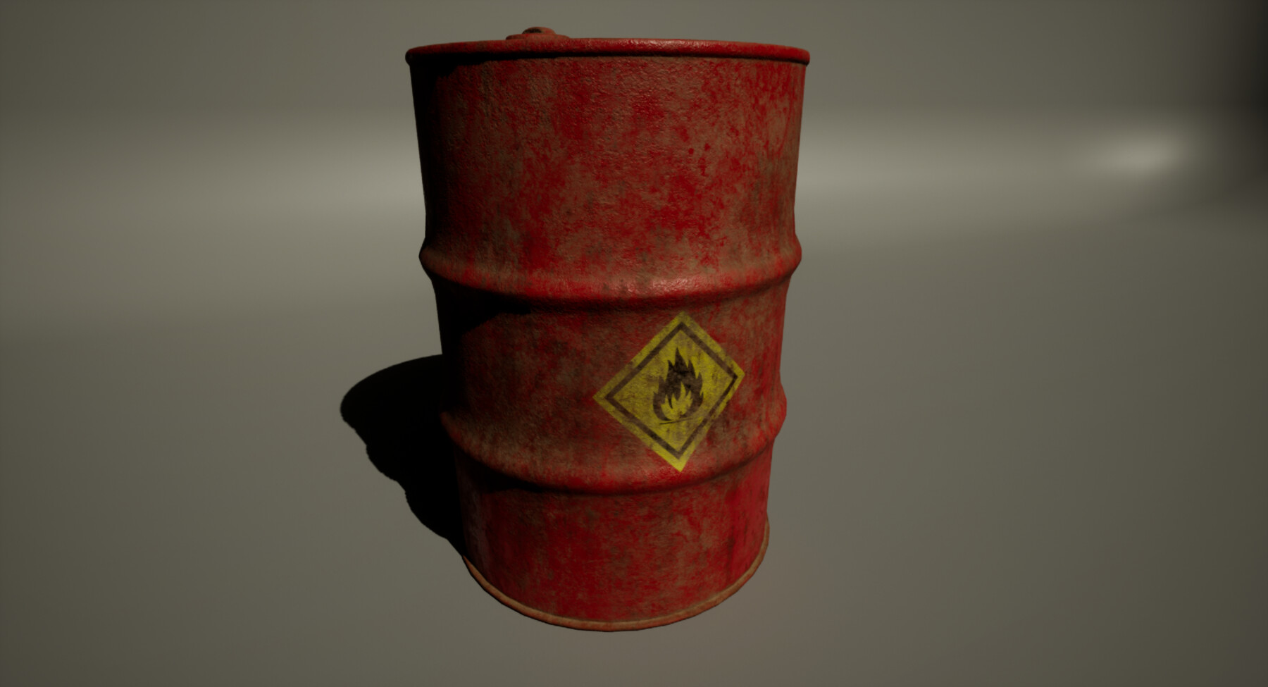 ArtStation - Flammable Drum | Game Assets