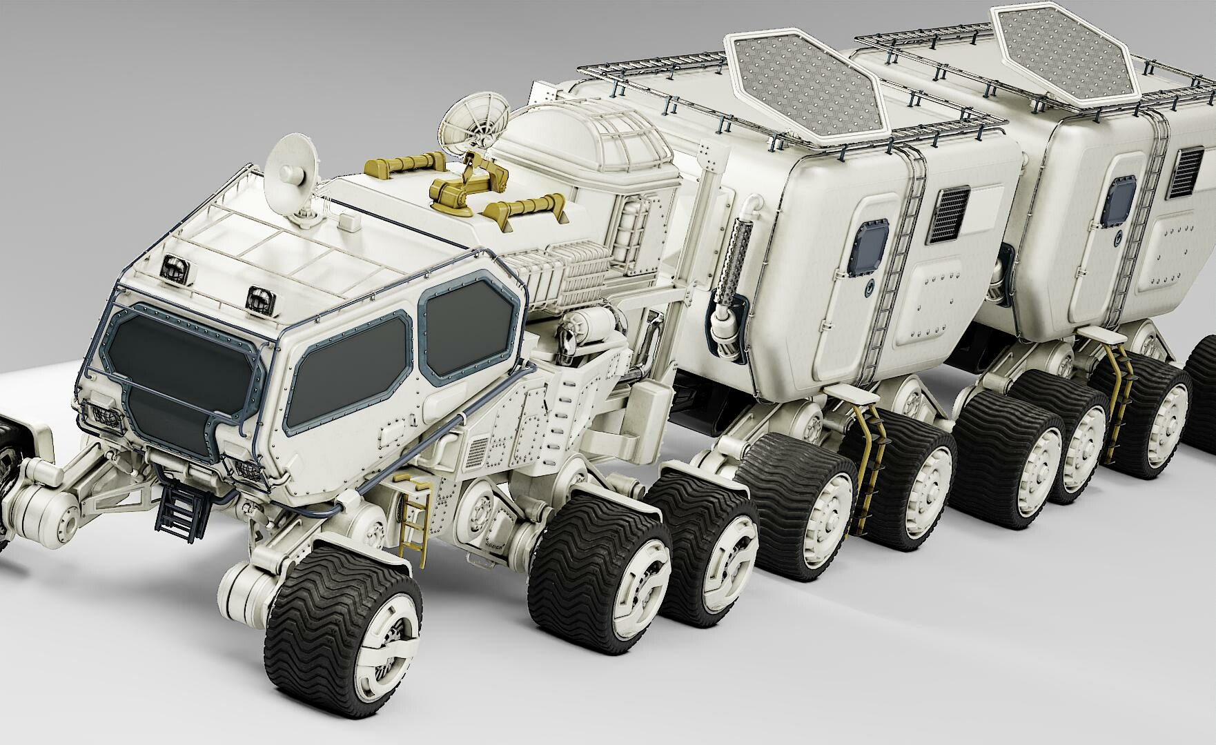 ArtStation - Mars Transport Rover 3D model | Resources