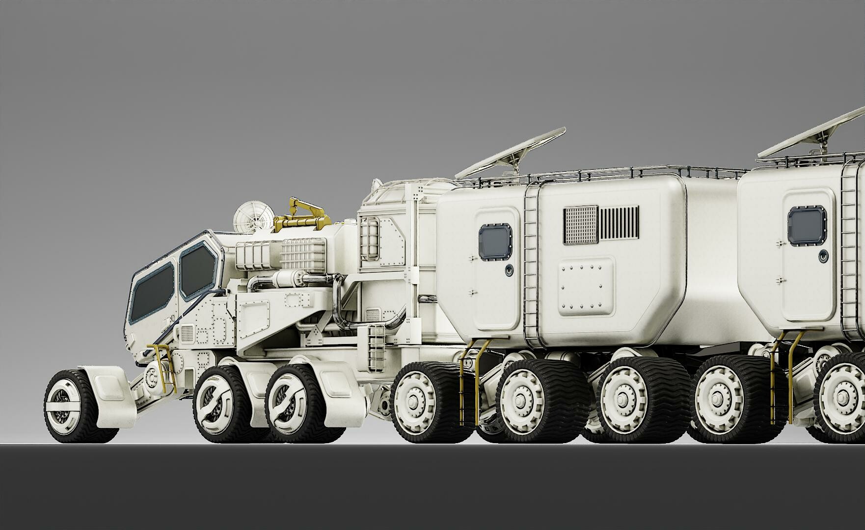 ArtStation - Mars Transport Rover 3D model | Resources