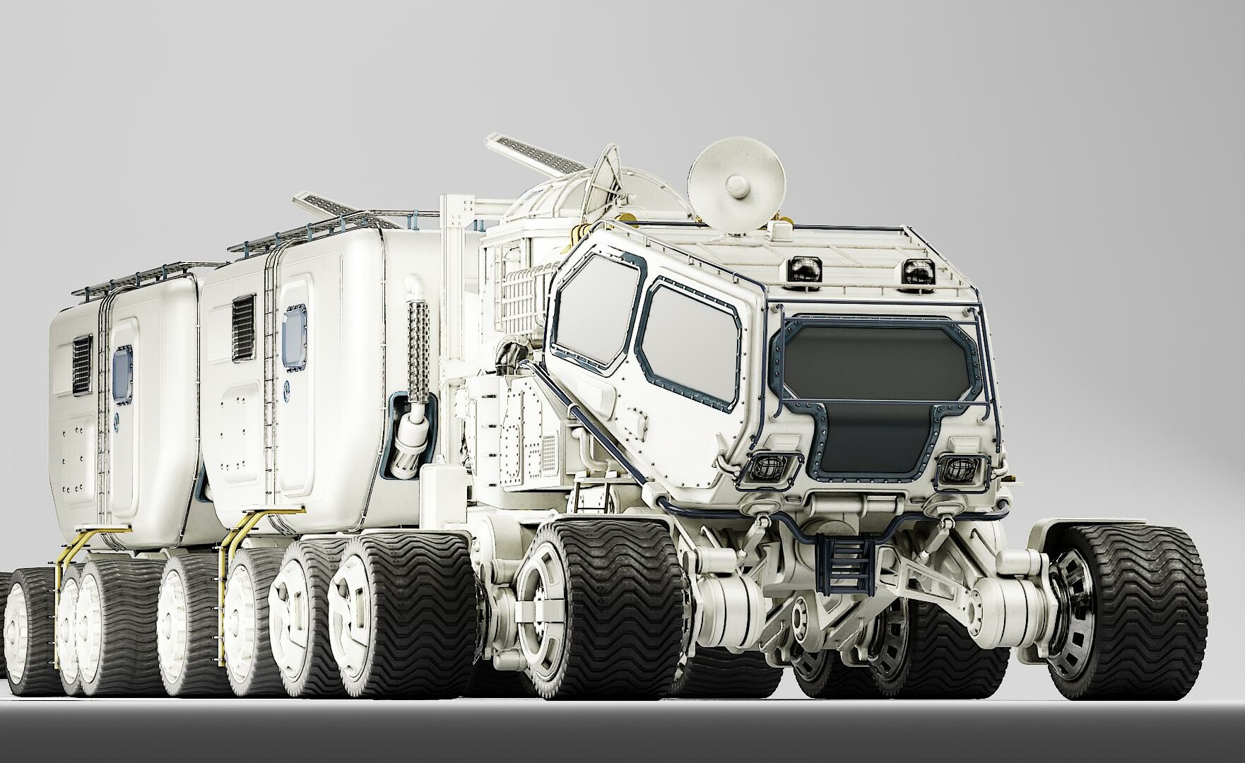 ArtStation - Mars Transport Rover 3D model | Resources