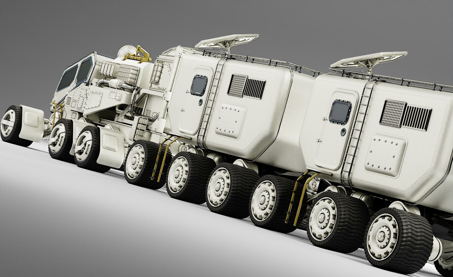 ArtStation - Mars Transport Rover 3D model | Resources