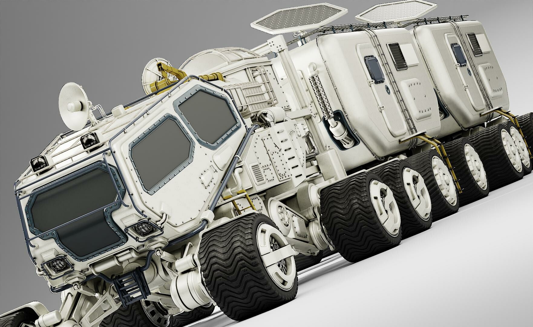 ArtStation - Mars Transport Rover 3D model | Resources