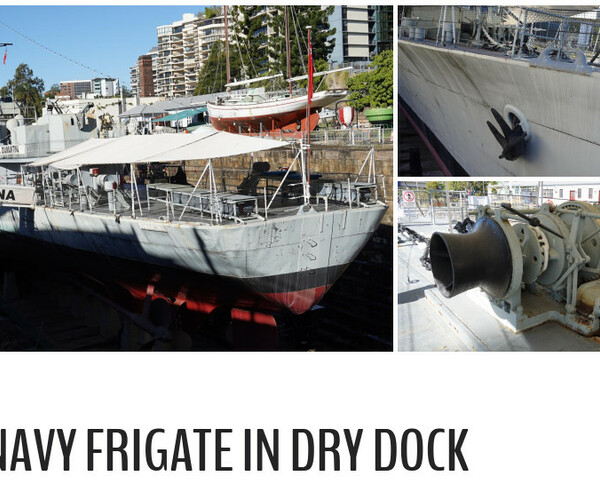ArtStation - 680 photos of WWII Navy Frigate in Dry Dock | Resources
