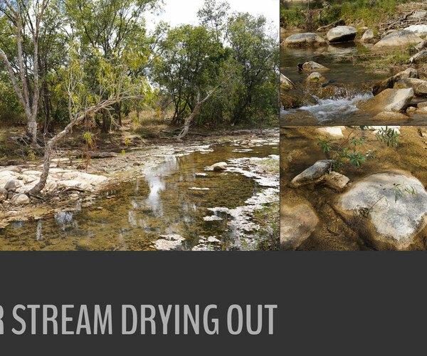 ArtStation - 52 photos of Water Stream Drying Out | Resources