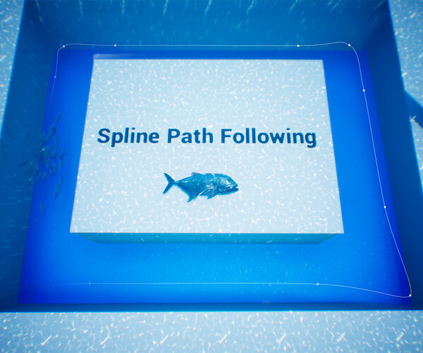 ArtStation - Fish School System V2 UE4 | Game Assets