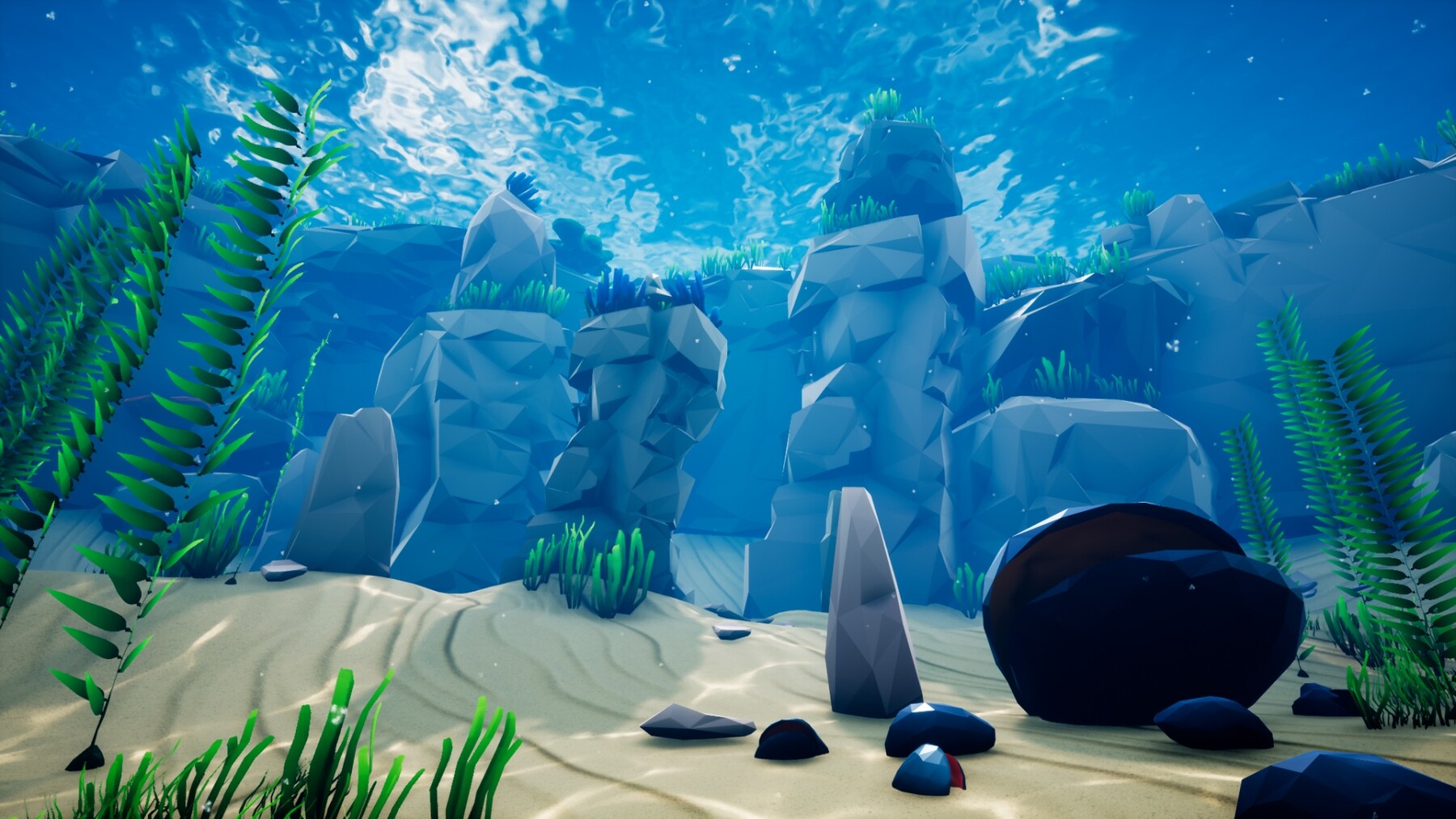 ArtStation - Low Poly Ocean Environment Pack UE4 | Game Assets