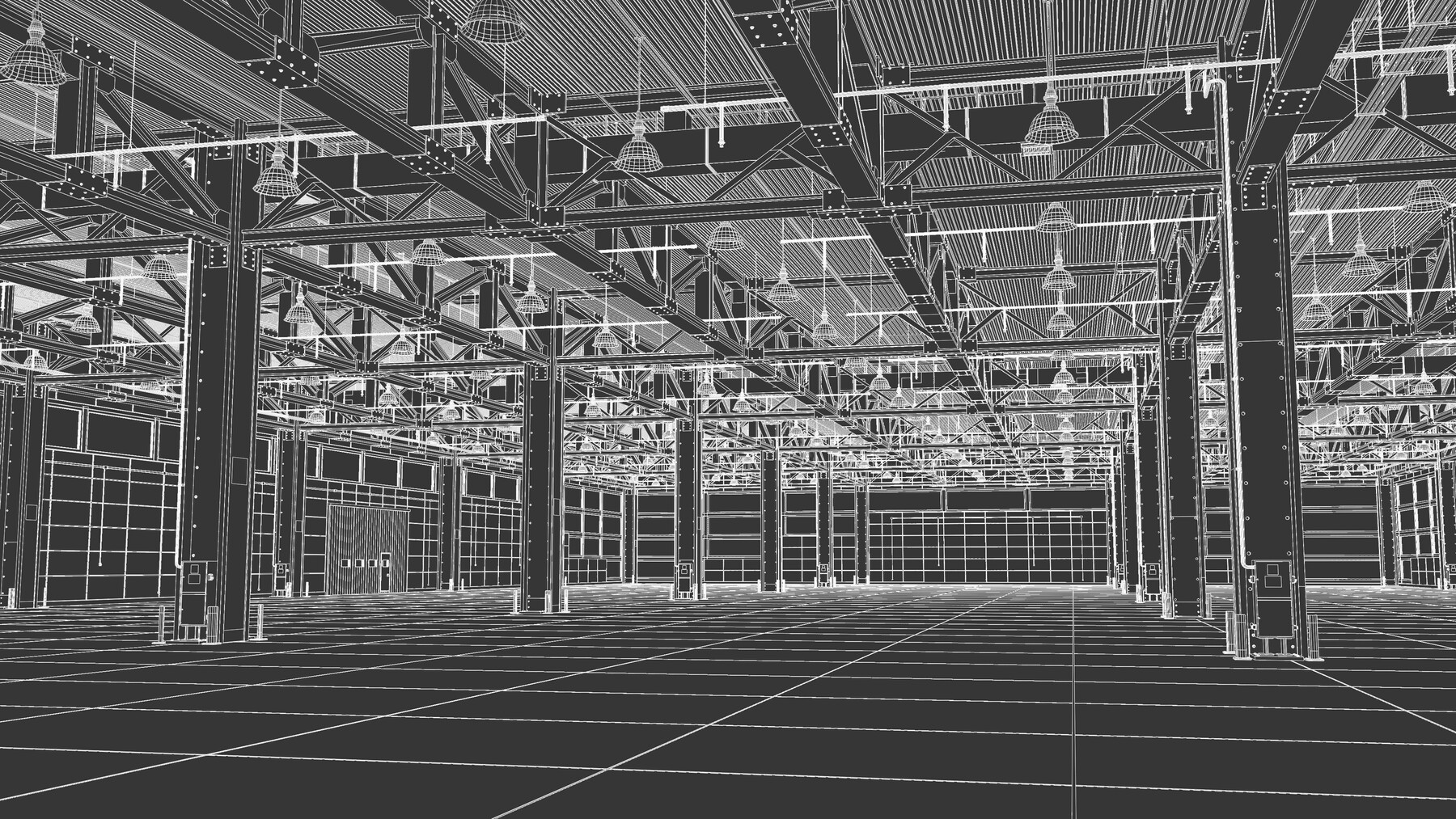 ArtStation - Warehouse Hipoly 3D Model | Resources