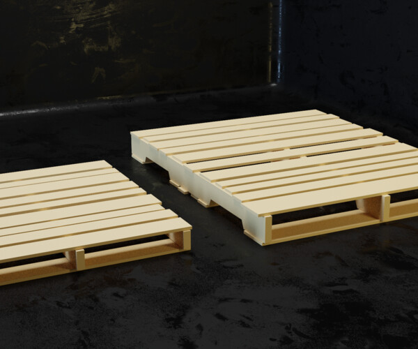 ArtStation - Props kit Pallet | Game Assets