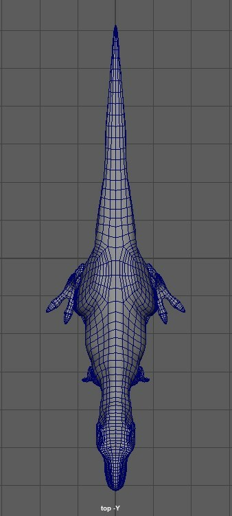 ArtStation - T-Rex Base Mesh | Game Assets