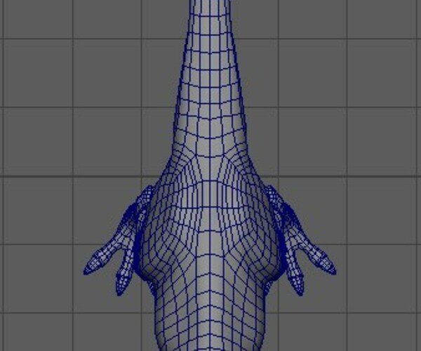 ArtStation - T-Rex Base Mesh | Game Assets