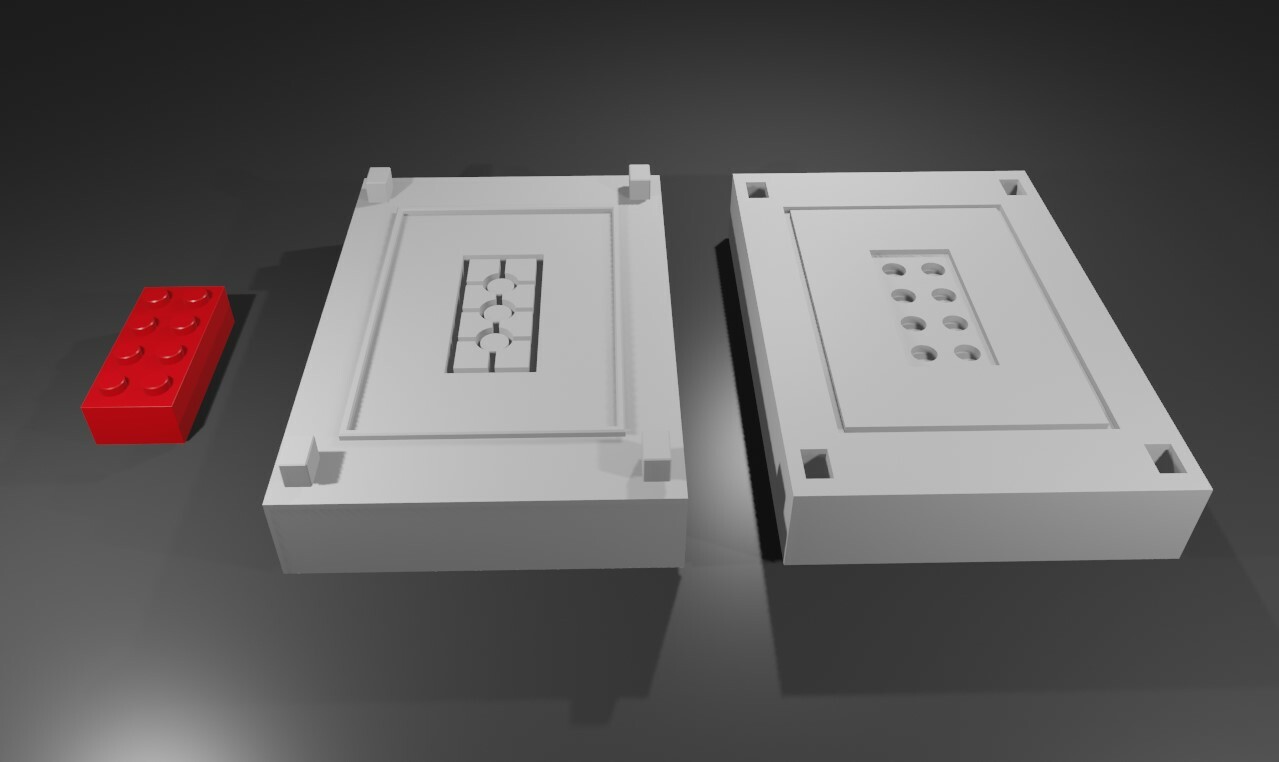 ArtStation - Mold for Plastic Brick - Form 3D Print Model | Resources
