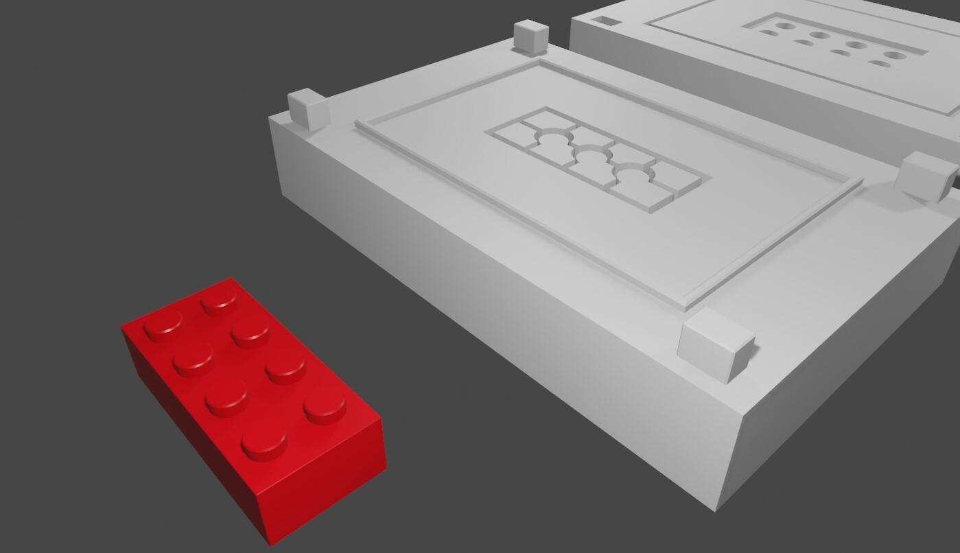 ArtStation - Mold for Plastic Brick - Form 3D Print Model | Resources
