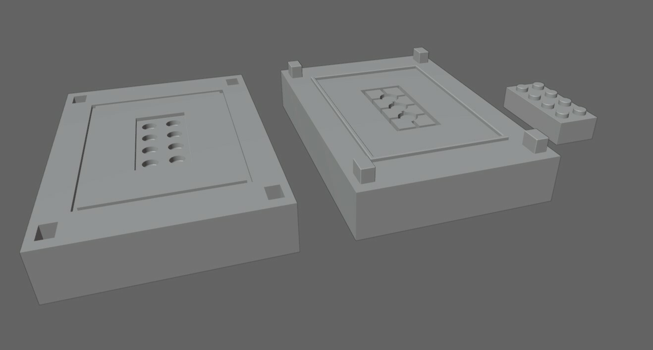 ArtStation - Mold for Plastic Brick - Form 3D Print Model | Resources