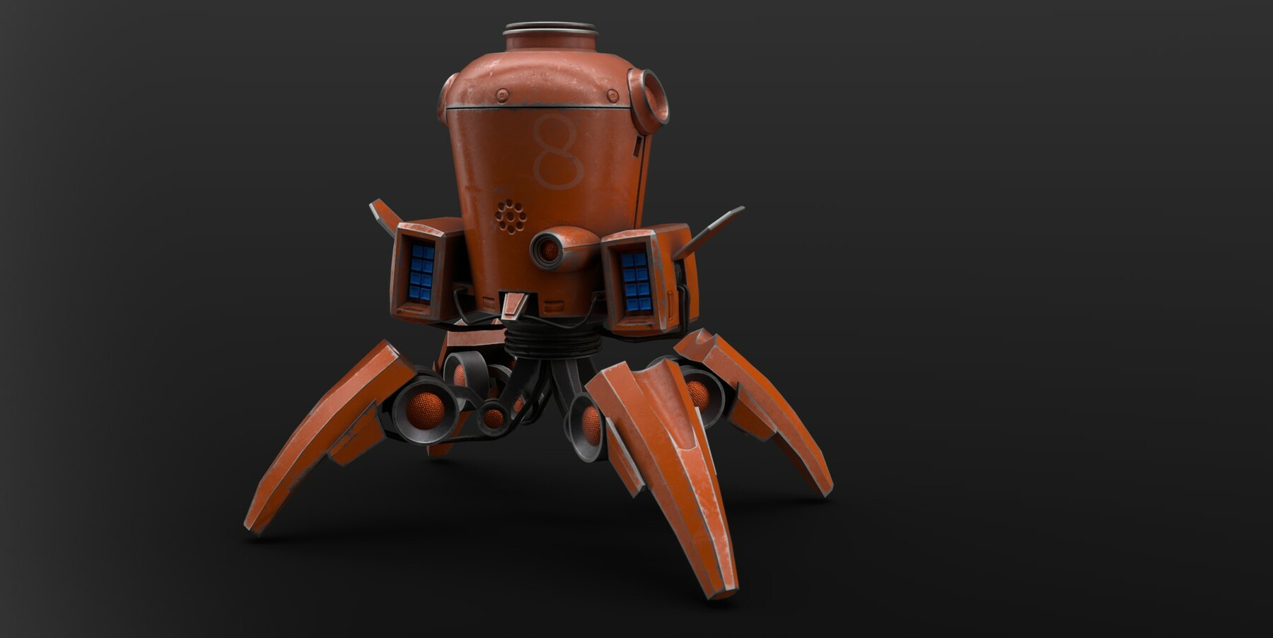ArtStation - Robot 8 | Game Assets
