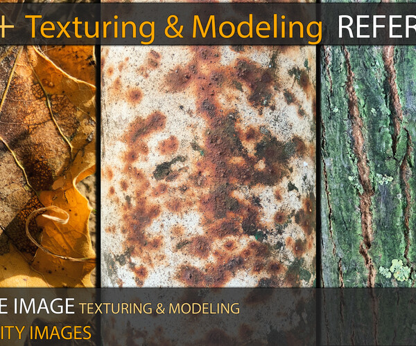ArtStation - 350+ Texturing & Modeling Reference - VOL 01 | Resources