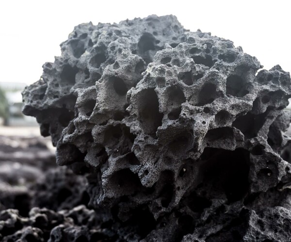 ArtStation - 183 photos of Black Lava Porous Rocks | Resources
