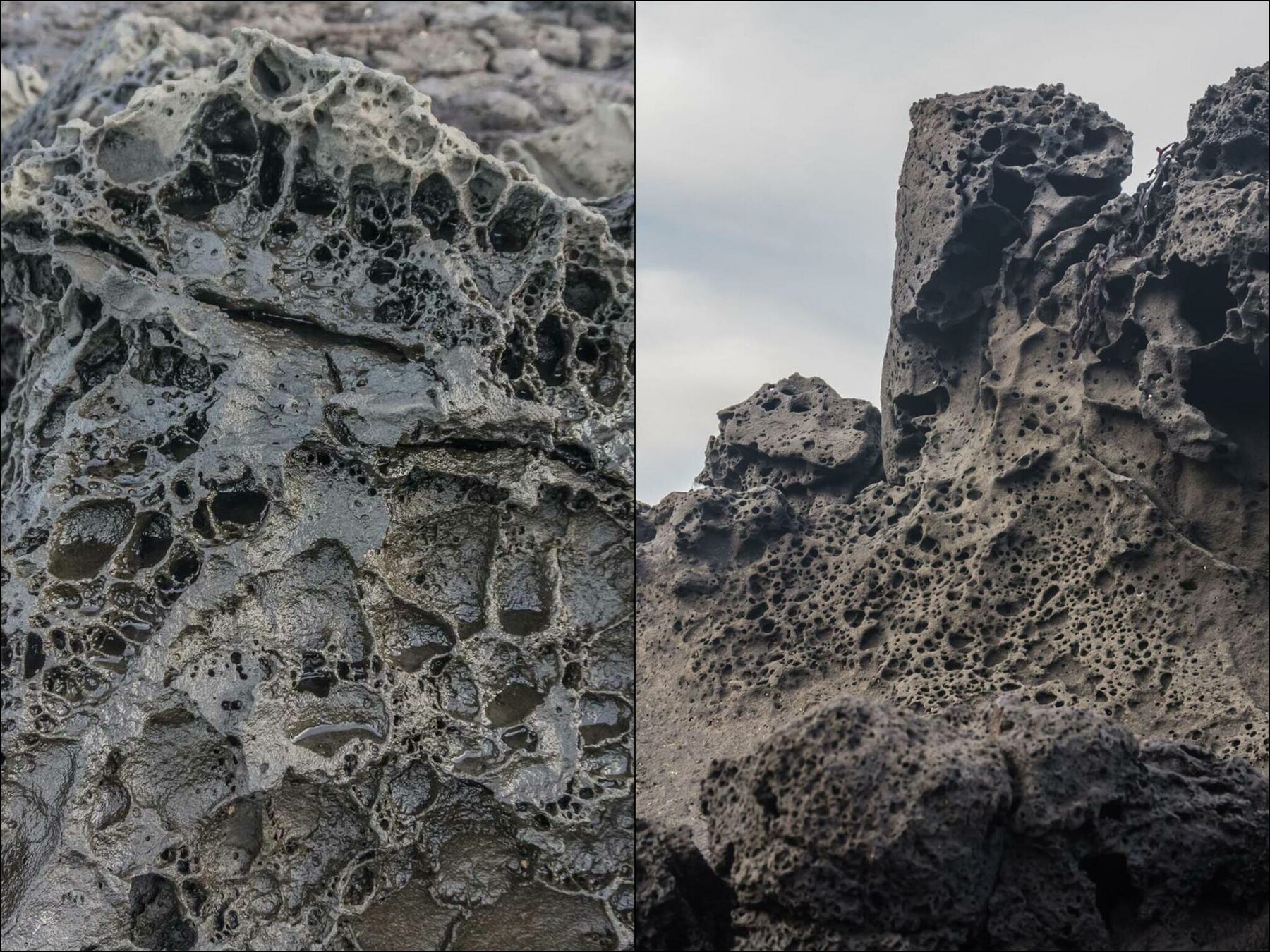 ArtStation - 183 photos of Black Lava Porous Rocks | Resources