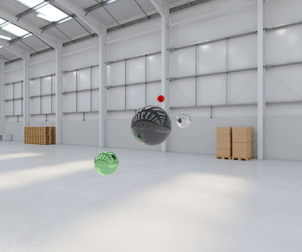 ArtStation - HDRI - Industrial Warehouse Interior 11b - 16384x8192 ...