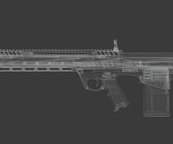 ArtStation - Beretta RM277 GD NGSW | Game Assets