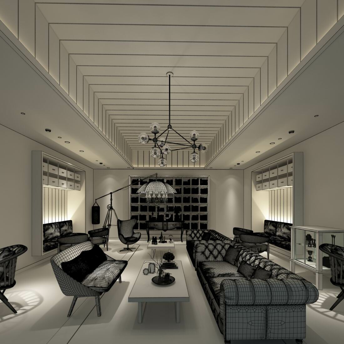 ArtStation - Southeast Asian style living room 04 | Resources